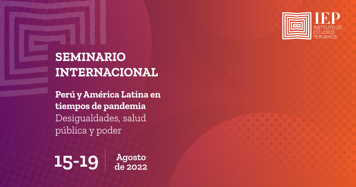 Seminario Internacional “perú Y América Latina En Tiempos De Pandemia